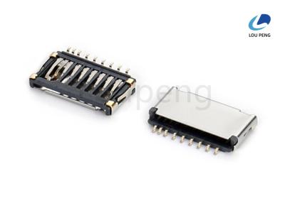 China 10000 Insertions SD Memory Card Holder Plastic And Metal Durable Connector Suitable For Secure Data Storage And Performance for sale