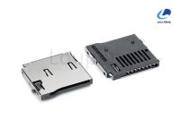 China Card retention force 10-20N SD Holder Connector featuring Tin Lead 100u Plating and Gold Plated Contact Plating suitable for device connections for sale