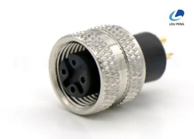 China Gold Plated Circular Waterproof Connector Panel Mount Suitable for Heavy Duty Machinery and Outdoor Communication Systems for sale