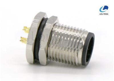 China 250V Operating Voltage Circular Connector Featuring Panel Mount and Gold Plated Contact Providing Electrical Interface for Industrial for sale