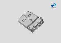 China Male USB Connector 4Pin SMT  A Type for sale