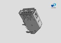 China usb 3.0 connector TYPE-A 9pin DIP side insert for sale