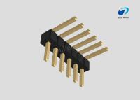 China Pin Header 1x06pin 1.00mm pitch horizontal for sale