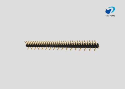 China Pin Header 1x34pin 1.00mm pitch vertical SMD pin1Right for sale