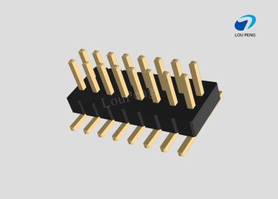 China Pin Header 2x08pin 1.00mm pitch vertical SMD for sale