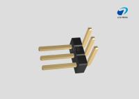 China Pin Header 1x03pin 1.27mm pitch horizontal for sale