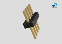 China Pin Header 1x04pin 1.27mm pitch vertical for sale