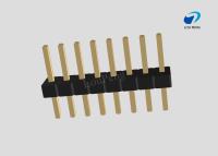 China Pin Header 1x08pin 1.27mm pitch vertical for sale