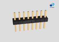 China Pin Header 1x08pin 1.27mm pitch vertical for sale