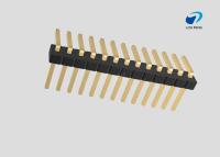 China Pin Header 1x13pin 1.27mm pitch horizontal for sale
