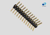 China Pin Header 1x13pin 1.27mm pitch horizontal for sale