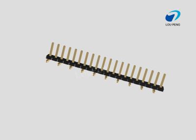 China Pin Header 1x20pin 1.27mm pitch vertical SMD pin1Left for sale