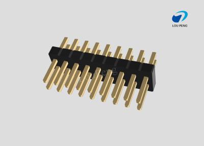 China Pin Header 2x09pin 1.27mm pitch vertical for sale