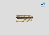 China Pin Header 1x18pin 2.54mm pitch horizontal 90degree for sale