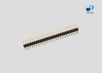 China Pin Header 1x25pin 2.54mm pitch horizontal 90degree for sale