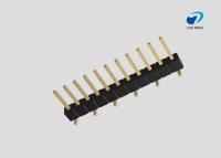 China Pin Header 1x11pin 2.54mm pitch vertical SMD pin1Left for sale