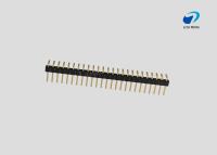China Pin Header 1x25pin 2.54mm pitch horizontal for sale