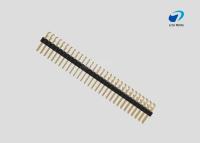 China Pin Header 2x30pin 2.54mm pitch horizontal 90degree for sale