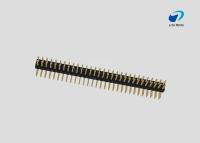 China Pin Header 2x30pin 2.54mm pitch horizontal 90degree for sale