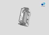 China 0.40mm Pitch Micro HDMI Connector, Right-Angle Receptacle, Surface Mount, with Through Hole Shell Tabs for sale