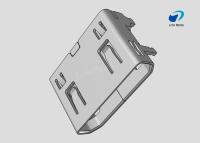 China mini hdmi connector 19pin SMD Gold-Plated for sale
