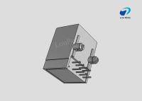 China RJ45 connector cat.5 THT angled for sale
