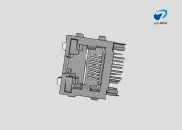 China RJ45 Connectors, RJ45, Single Port, Port Matrix Configuration 1 x 1, RJ Type Jacks & Plugs for sale