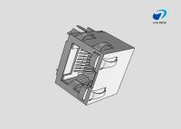 China RJ45 Connectors, RJ45, Single Port, Port Matrix Configuration 1 x 1, RJ Type Jacks & Plugs for sale