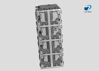 China RJ45 Connectors, RJ45, Multiple Ports, Port Matrix Configuration 2 x 4, RJ Type Jacks & Plugs for sale