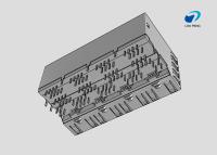 China RJ45 Connectors, RJ45, Multiple Ports, Port Matrix Configuration 2 x 4, RJ Type Jacks & Plugs for sale