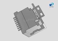 China RJ45 Connectors, RJ45, Single Port, Port Matrix Configuration 1 x 1, RJ Type Jacks & Plugs,SMT for sale