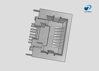China RJ45 Connectors, RJ45, Single Port, Port Matrix Configuration 1 x 1, RJ Type Jacks & Plugs for sale