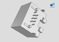 China RJ45 Connectors, RJ45, Single Port, Port Matrix Configuration 1 x 1, RJ Type Jacks & Plugs for sale