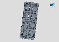 China RJ45 Connectors, RJ45, Multiple Ports, Port Matrix Configuration 2 x 4, RJ Type Jacks & Plugs for sale