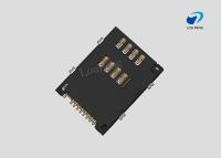 China SIM Connectors, SIM Card Connectors, 2FF mini SIM Compatible Card, 8 Position, 2.54mm [.1in] Centerline for sale