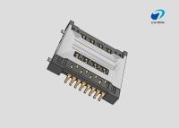 China SIM Connectors, SIM Card Connectors, 2FF mini SIM Compatible Card, 8 Position, 2.54mm [.1in] Centerline for sale