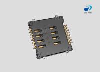 China SIM Connectors, SIM Card Connectors, 2FF mini SIM Compatible Card, 8 Position, 2.54mm [.1in] Centerline for sale