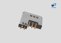 China SIM Connectors, SIM Card Connectors, 2FF mini SIM Compatible Card, 6 Position, 2.54mm [.1in] Centerline,SMT for sale