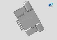 China FPC Connectors, Flex-to-Board, 6 Position, 0.5mm [.02in] Centerline, Zero Insertion Force (ZIF), Right Angle, SMD for sale