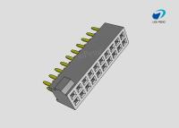 China Female header, PCB Mount Receptacle, Vertical, Board-to-Board, 2X10 Position, 2.0mm Pitch, Shrouded, Gold Flash, DIP for sale
