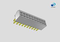 China Female header, PCB Mount Receptacle, Vertical, Board-to-Board, 2X10 Position, 2.0mm Pitch, Shrouded, Gold Flash, DIP for sale