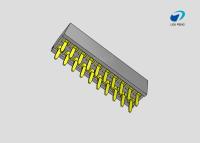 China Female header, PCB Mount Receptacle, Vertical, Board-to-Board, 2X10 Position, 2.0mm Pitch, Shrouded, Gold Flash, DIP for sale
