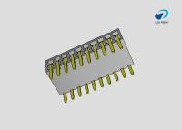 China Female header, PCB Mount Receptacle, Vertical, Board-to-Board, 20 Position, 2.0mm Pitch, Shrouded, Gold Flash, 90 degree for sale