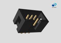 China IDC Header connector,  PCB Mount Receptacle, Board-to-Board, 2X3 Position, 2.54mm Pitch, Gold Flash, Right angle for sale