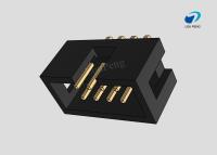 China IDC Header connector, PCB Mount Receptacle, Board-to-Board, 2X4 Position, 2.54mm Pitch, Gold Flash, Right angle for sale