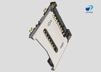 China Micro SD Card Connectors, Secure Digital Compatible Card, 8 Position, Surface Mount, Right Angle for sale