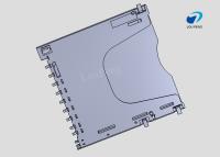China SD Card Connectors, Secure Digital Compatible Card, 9 Position, Surface Mount, Right Angle for sale