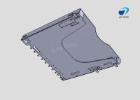 China SD Card Connectors, Secure Digital Compatible Card, 9 Position, Surface Mount, Right Angle for sale