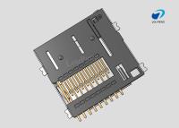 China Micro SD Card Connectors, Secure Digital Compatible Card, 9 Position, Surface Mount, Right Angle for sale
