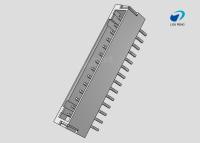 China PCB Mount Header, Right Angle, Wire-to-Board, 14 Position, 2.0mm Pitch, Tin, Natural Housing Color, Shrouded / Solid,SMT for sale
